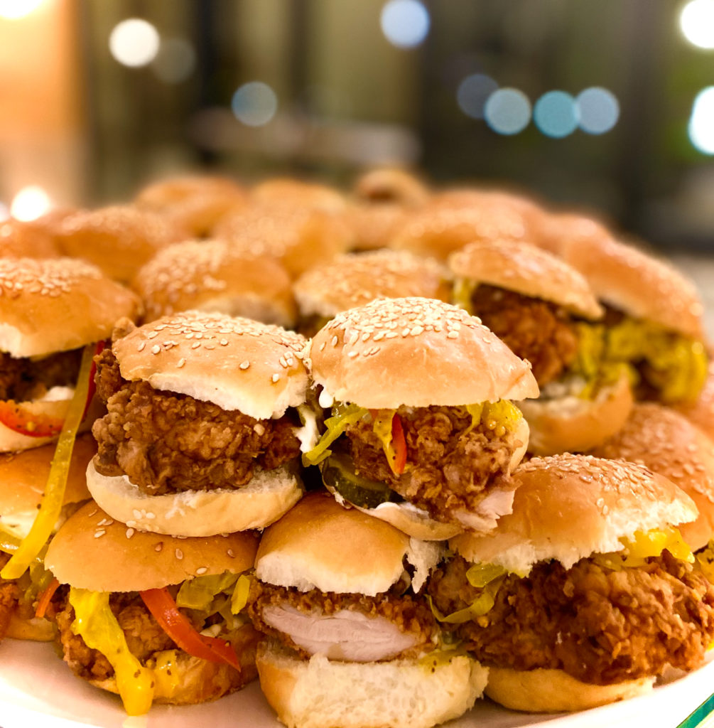 Mini Fried Chicken Sandwich - Greenleaf Platters